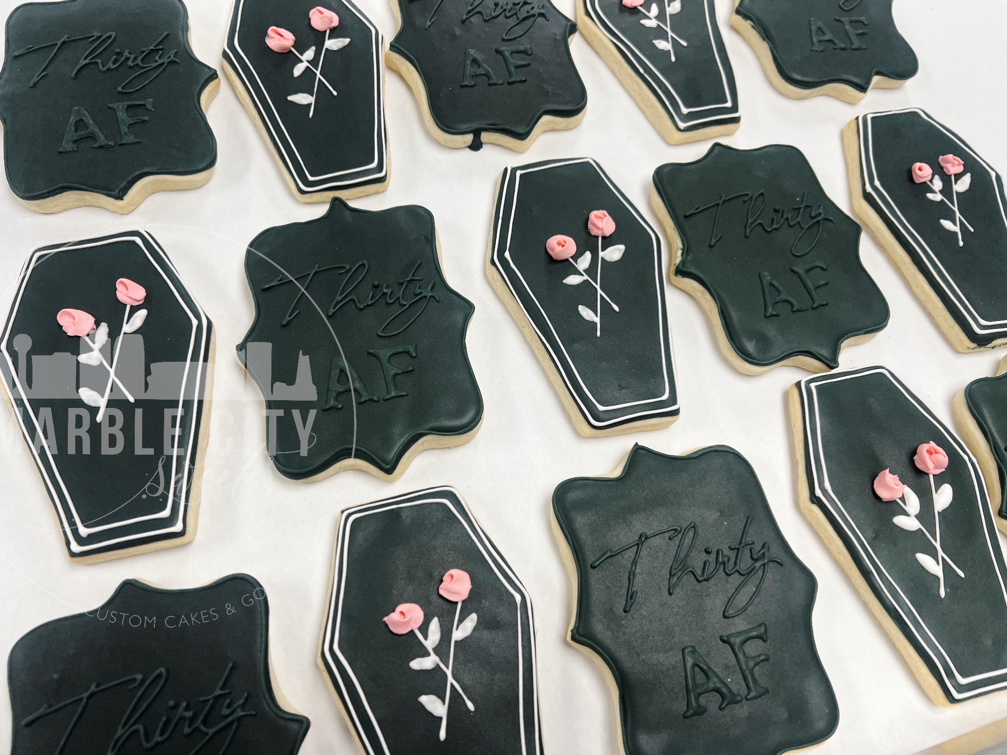 Pre-Order Only! Old AF Cookies | Marble City Sweets
